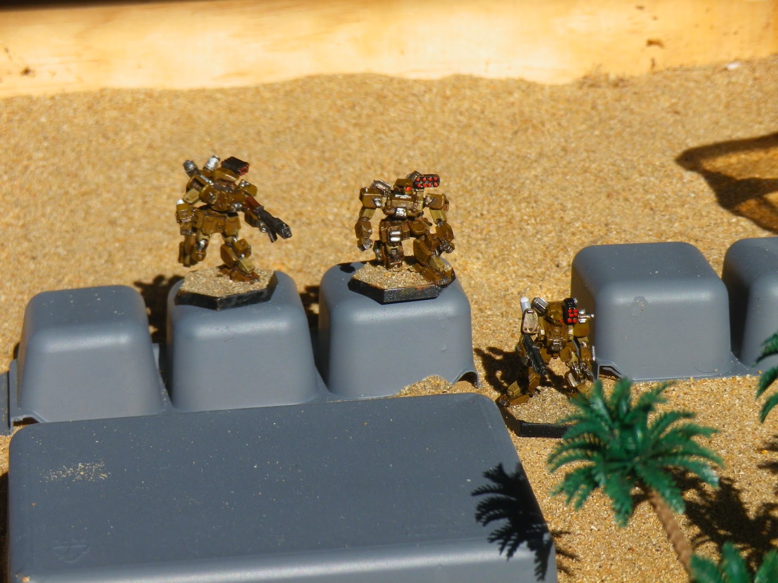 Delta Vector: Heavy Gear Miniatures - the ultimate DIY metal minis?